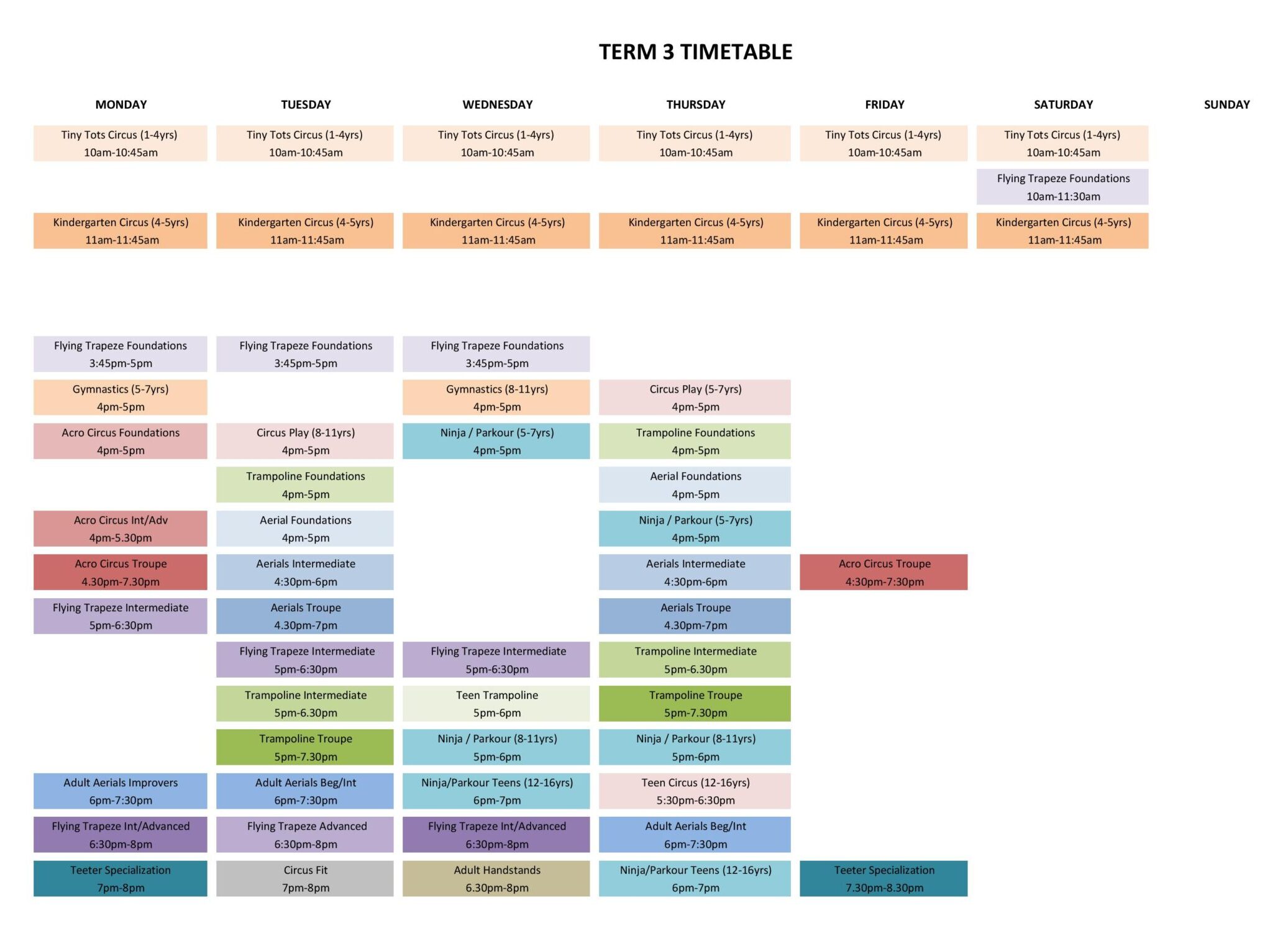 Circus Arts Byron Bay - Circus Arts